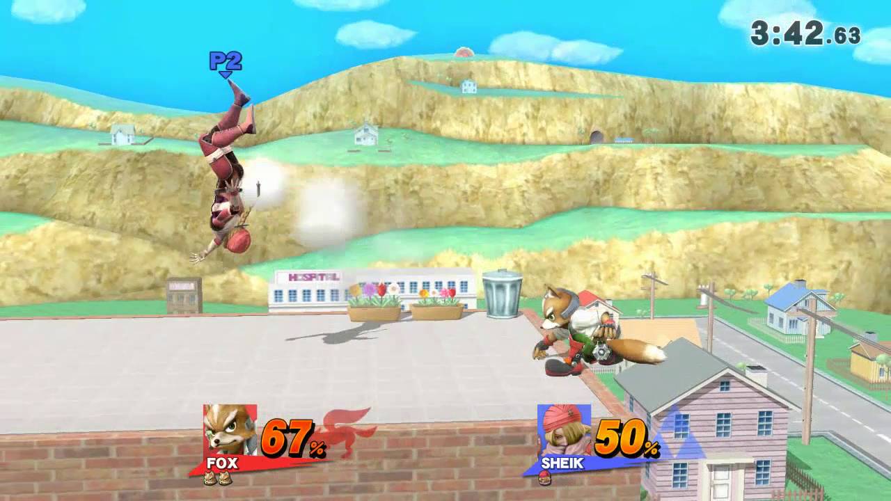 Sm4sh Fox vs Sheik - YouTube