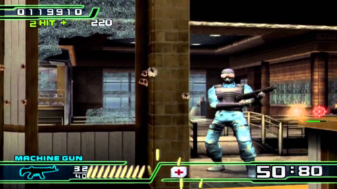 Time crisis- Crisis zone- PS2 on PS3- HD - YouTube