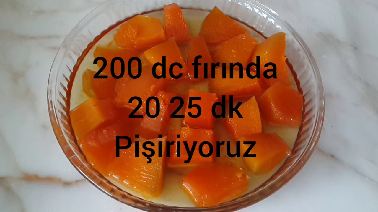 Balkabak 🎃tatlısı tahinli🎃/tatlı/🎃 - YouTube