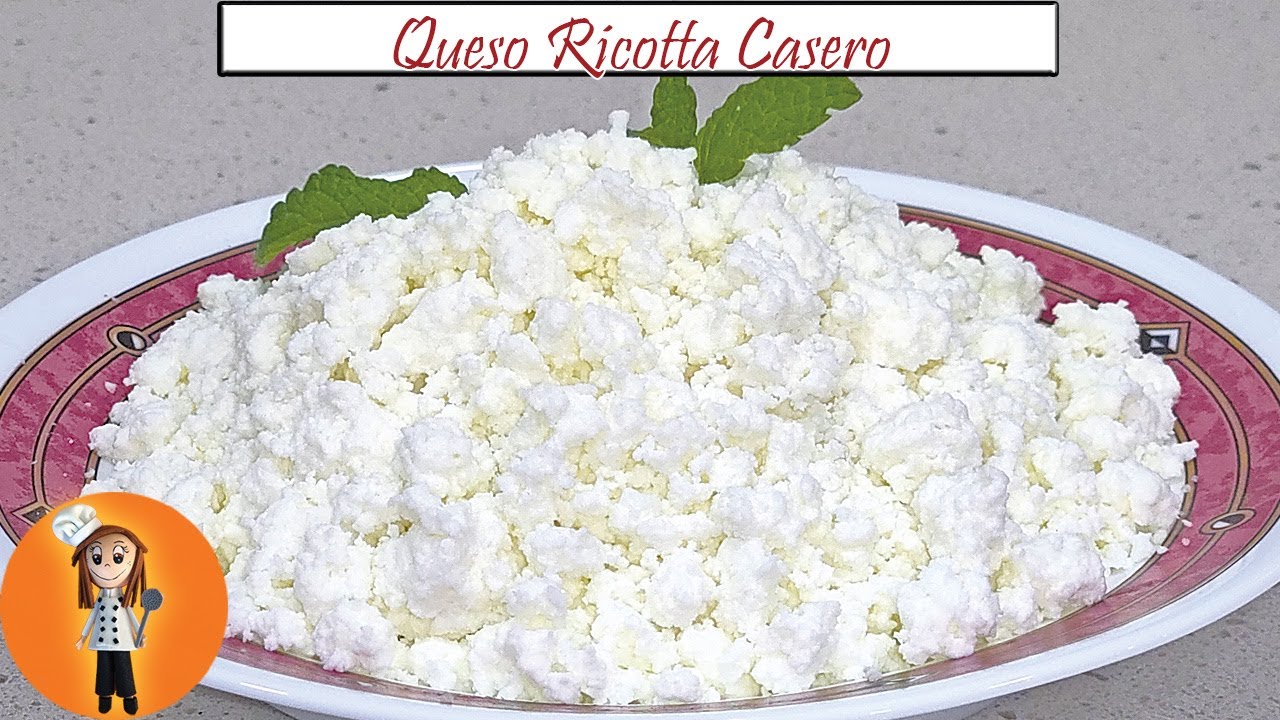 Cómo hacer Queso Ricotta Casero | Receta de Cocina en Familia - YouTube