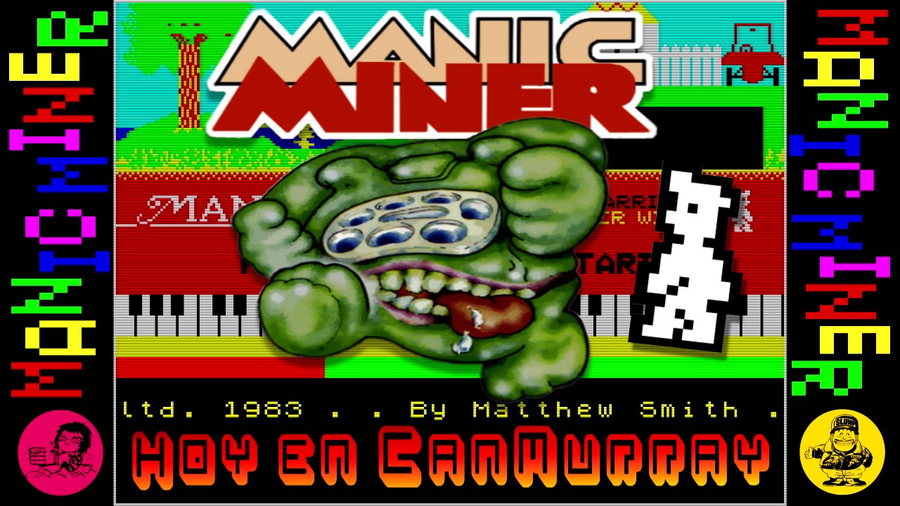 Manic Miner ZX Spectrum - La Leyenda Negra de Matthew Smith - YouTube