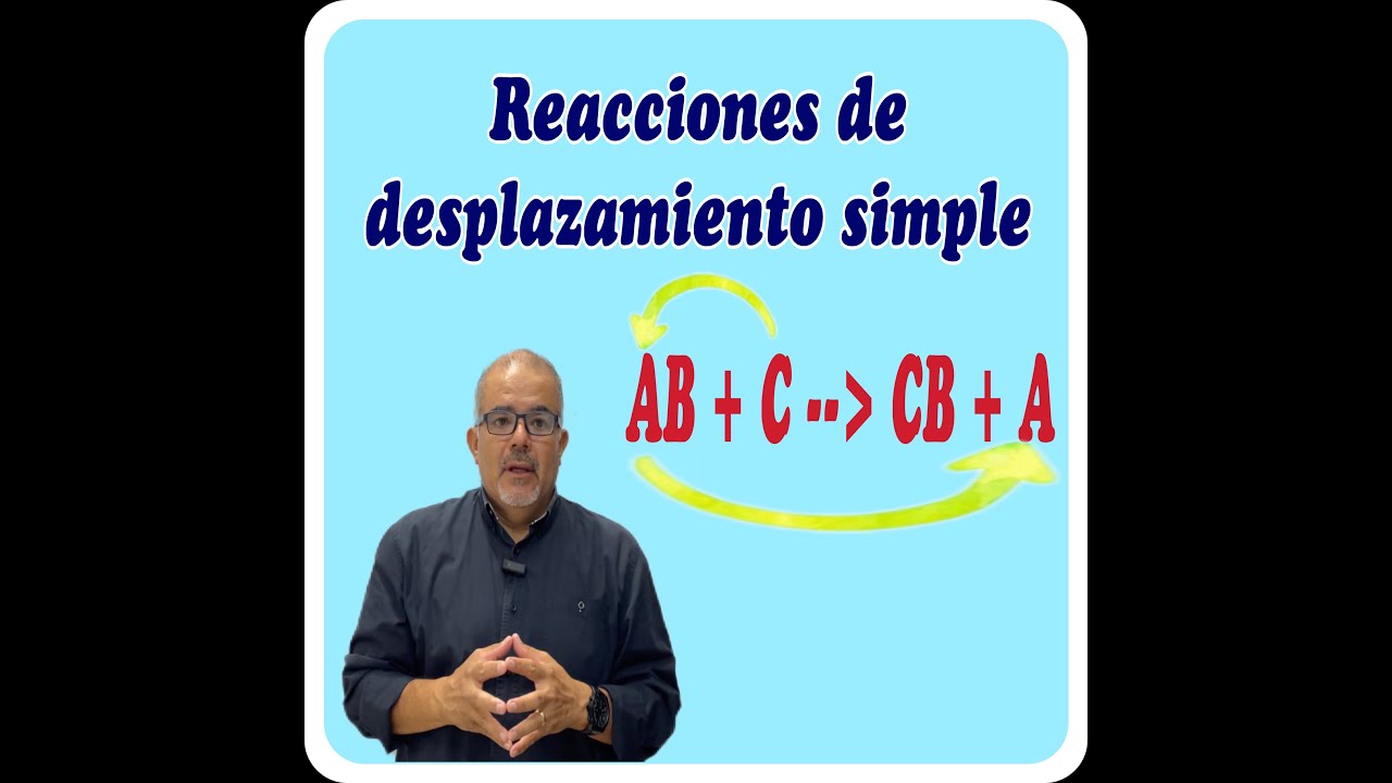 Resolviendo reacciones de desplazamiento simple - YouTube