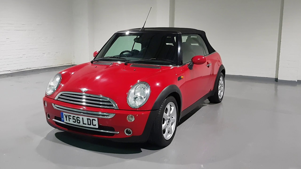 2006 mini cooper convertible 1.6 - YouTube