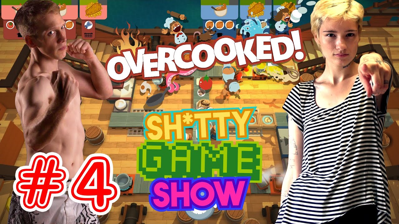 SH*TTY GAME SHOW #4 The Least Helpful Helper | Overcooked | Joshua vs ...
