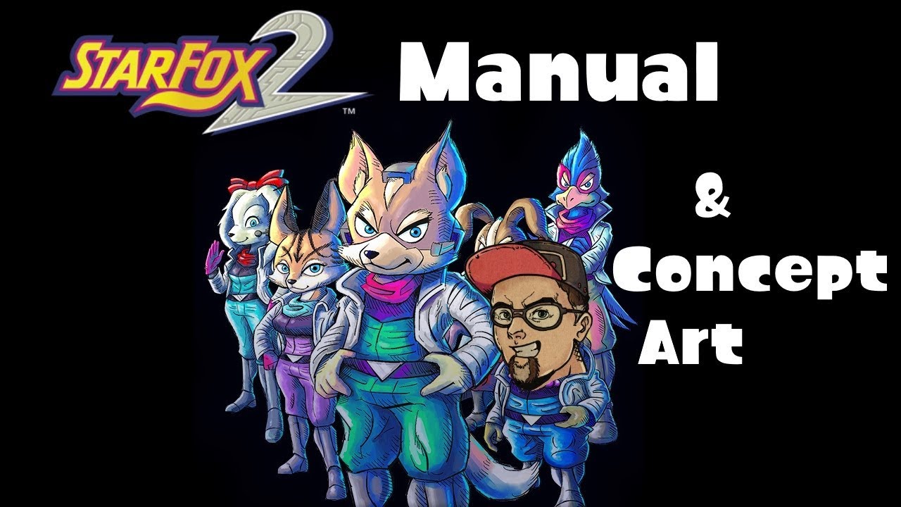 STAR FOX 2 MANUAL & CONCEPT ART - SNES CLASSIC EDITION - YouTube