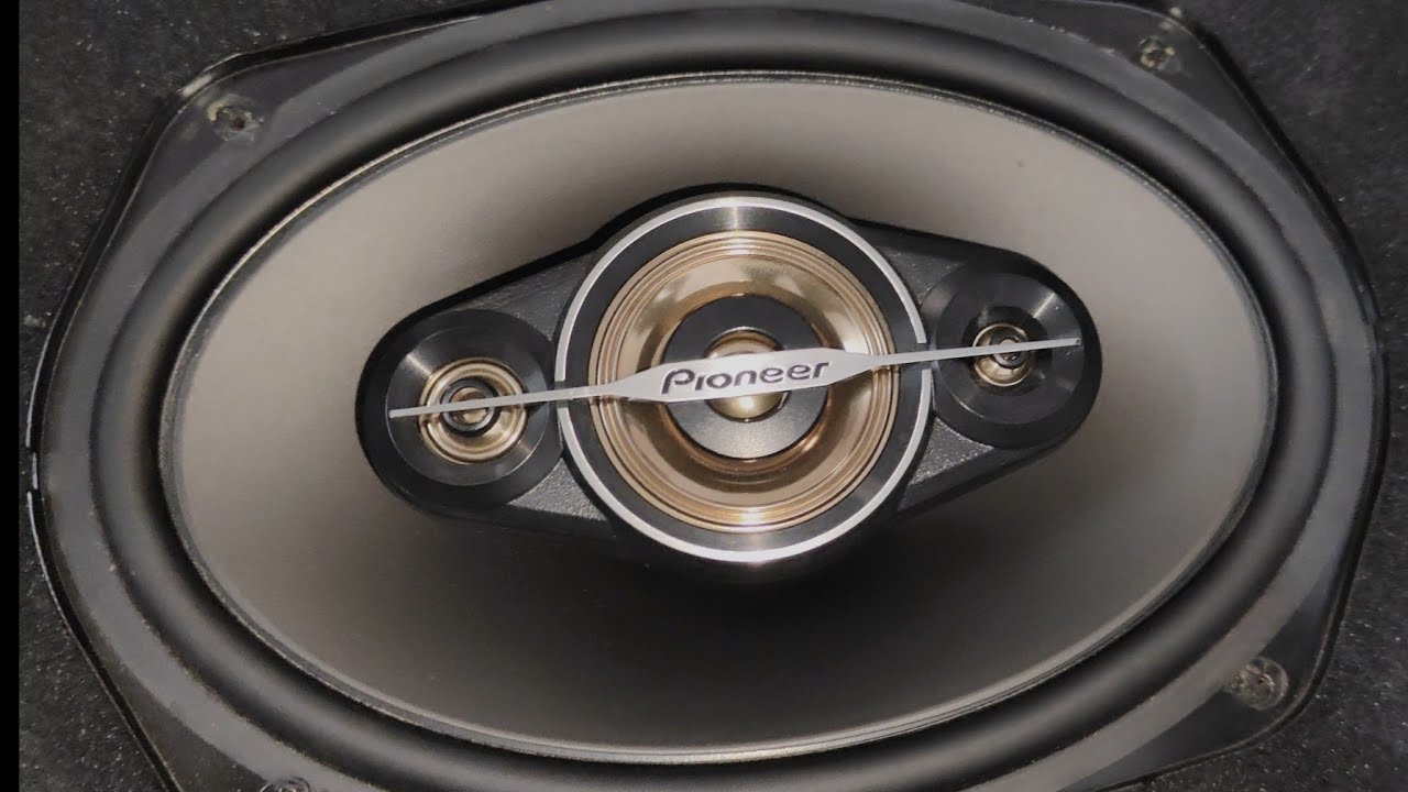 Pioneer 4 Way Oval Speaker 650 Testing in Enclosure| Demo oval speaker ...