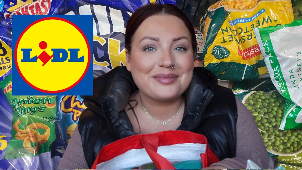 LIDL FOOD SHOP FOR A FAMILY OF 4 *healthy meal ideas* - YouTube