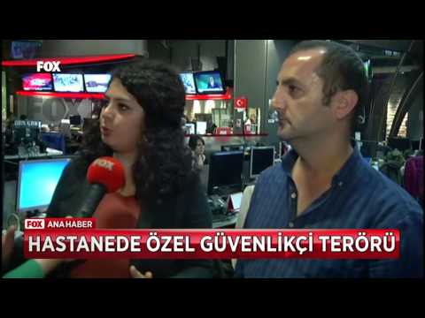 Hastanede özel güvenlik terörü