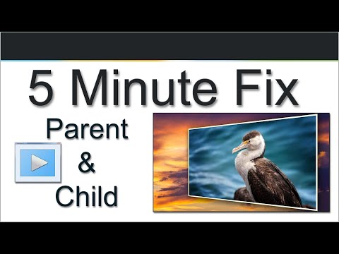 013 - 5 Minute Fix -  PTE AV Studio - Parent and Child - 3D Rotation