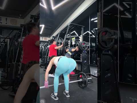 Glute & Leg Workout in Light Blue Leggings | Fit Asian Girl Shows Results | Perfect Curves