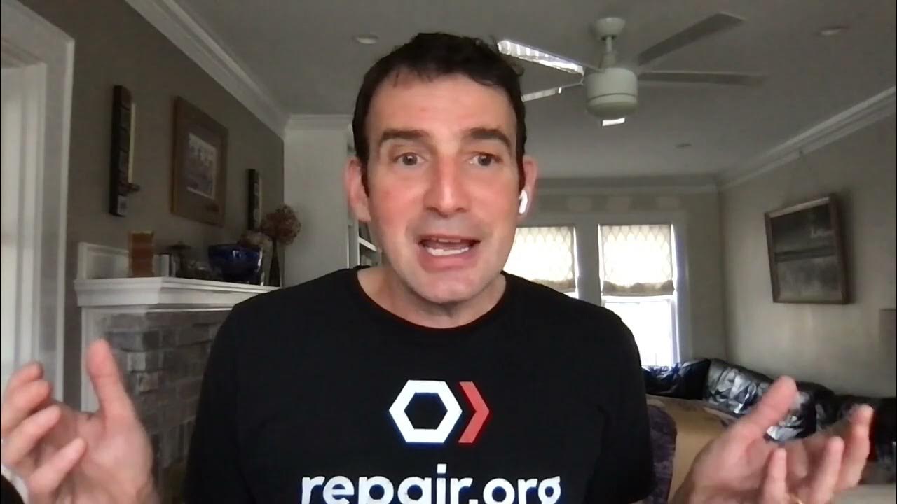 Legal expert unpacks right to repair with Aaron Perzanowski - YouTube