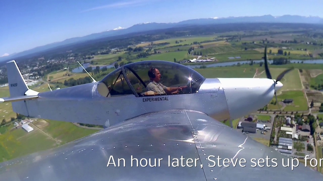 Steve Flies the Zenith CH-650 Kit Built Airplane - YouTube