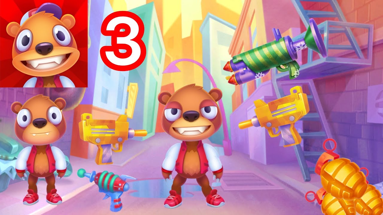 Despicable Bear🐻 Gameplay Walkthrough 3 Blood on🩸(IOS GAMEPLAY) # ...