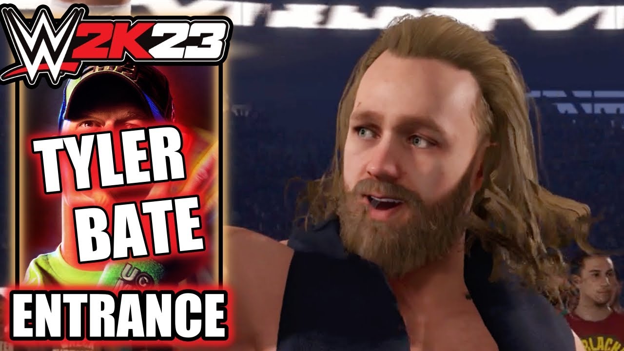 WWE 2K23 Tyler Bate Entrance Cinematic - YouTube