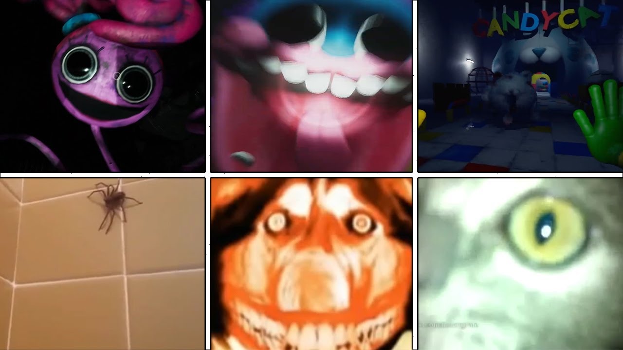 POPPY PLAYTIME ALL JUMPSCARES COMPILATION IN REAL LIFE CHAPTER 1-3 ...