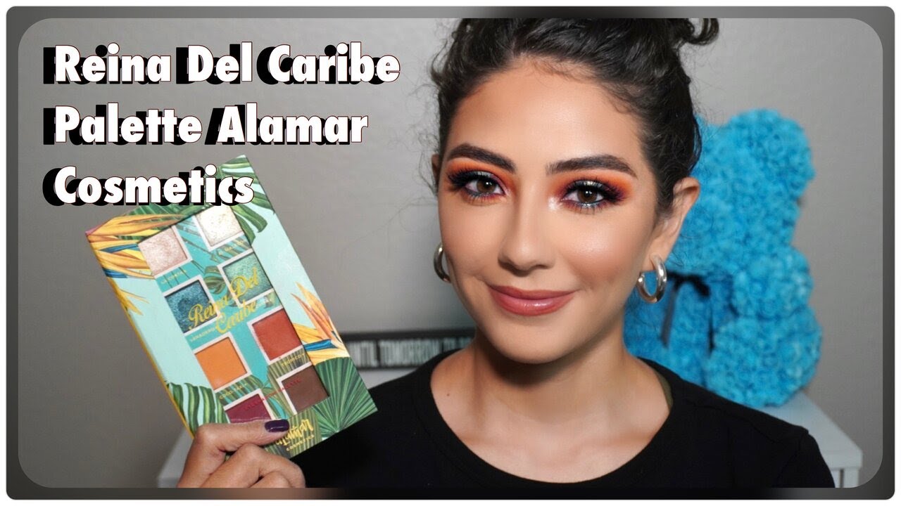Alamar Cosmetics Reina Del Caribe Palette - YouTube