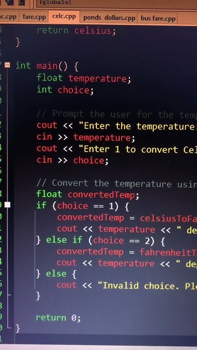 Temptature Code C Coders Codingninja Codinglife Codemasters