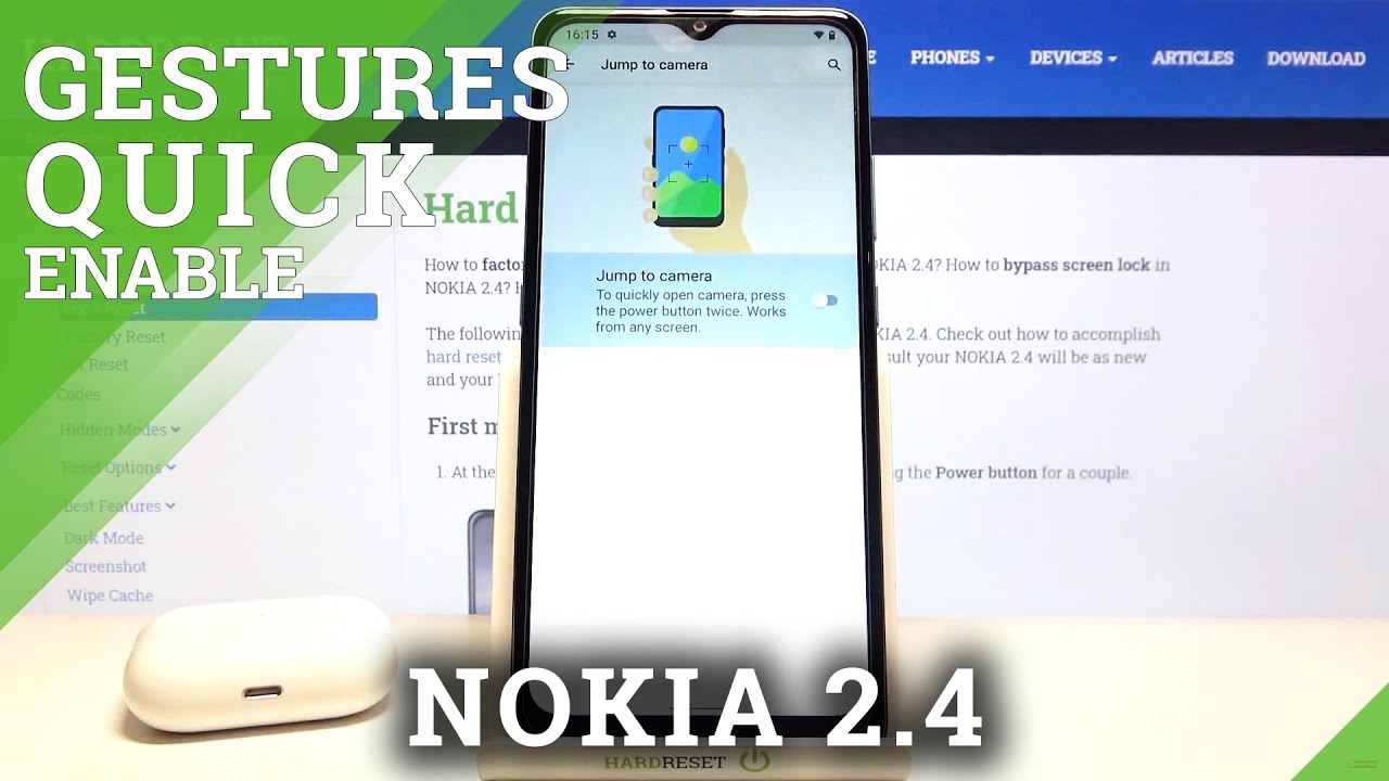 Deactivate Quick Launch on NOKIA 2.4 – Open Camera by Power Button ...