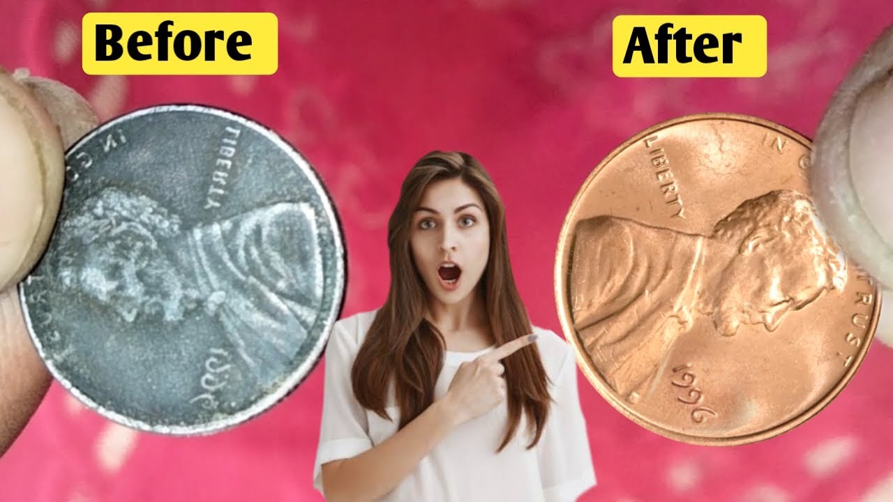 How to Clean and Restoration Coins, Like Pennies and Collectibles Coins ...