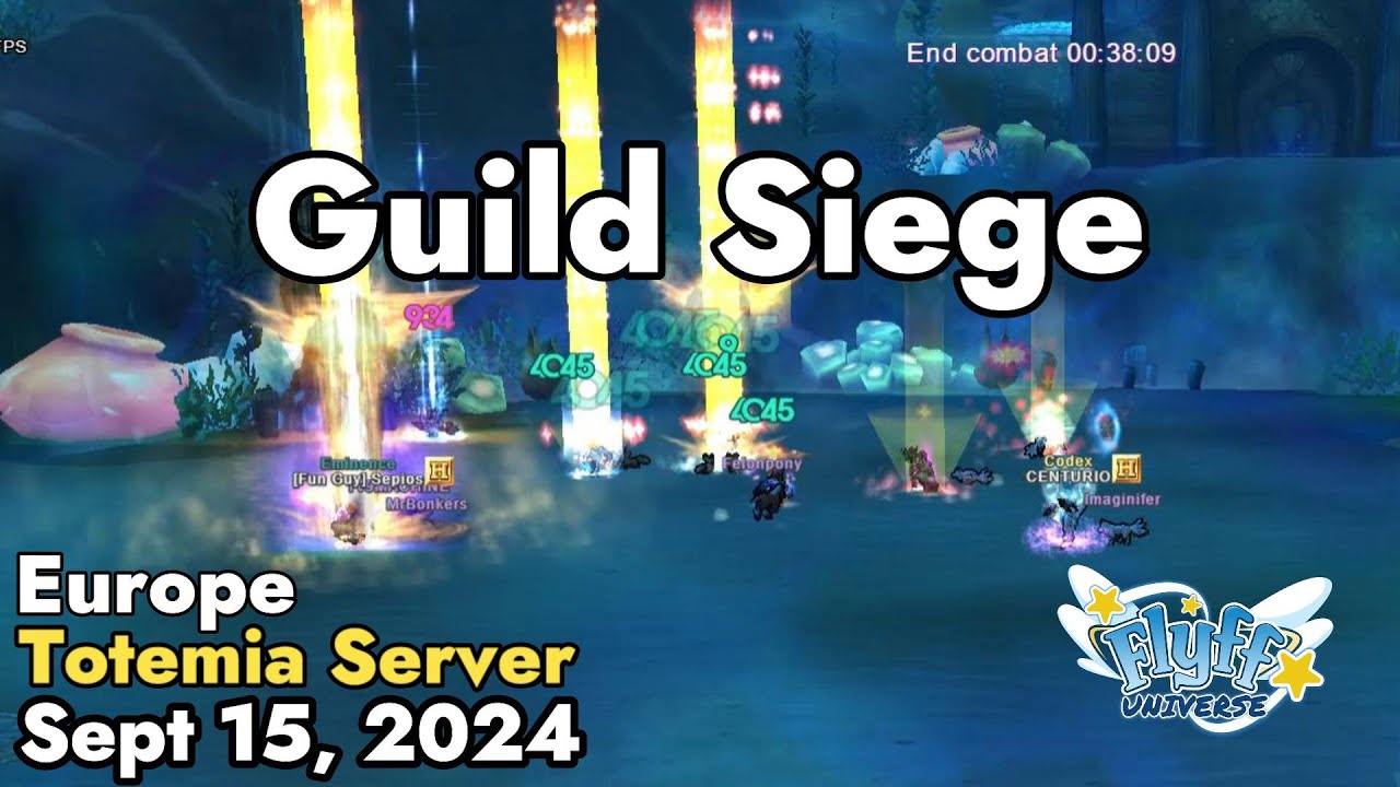 Guild Siege (Totemia) September 15, 2024 | Flyff Universe - YouTube