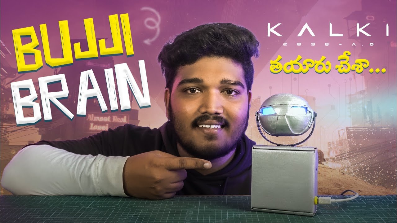 How to make Kalki 2898 AD Bujji Head Robo AI voice telugu #kalki2898ad ...