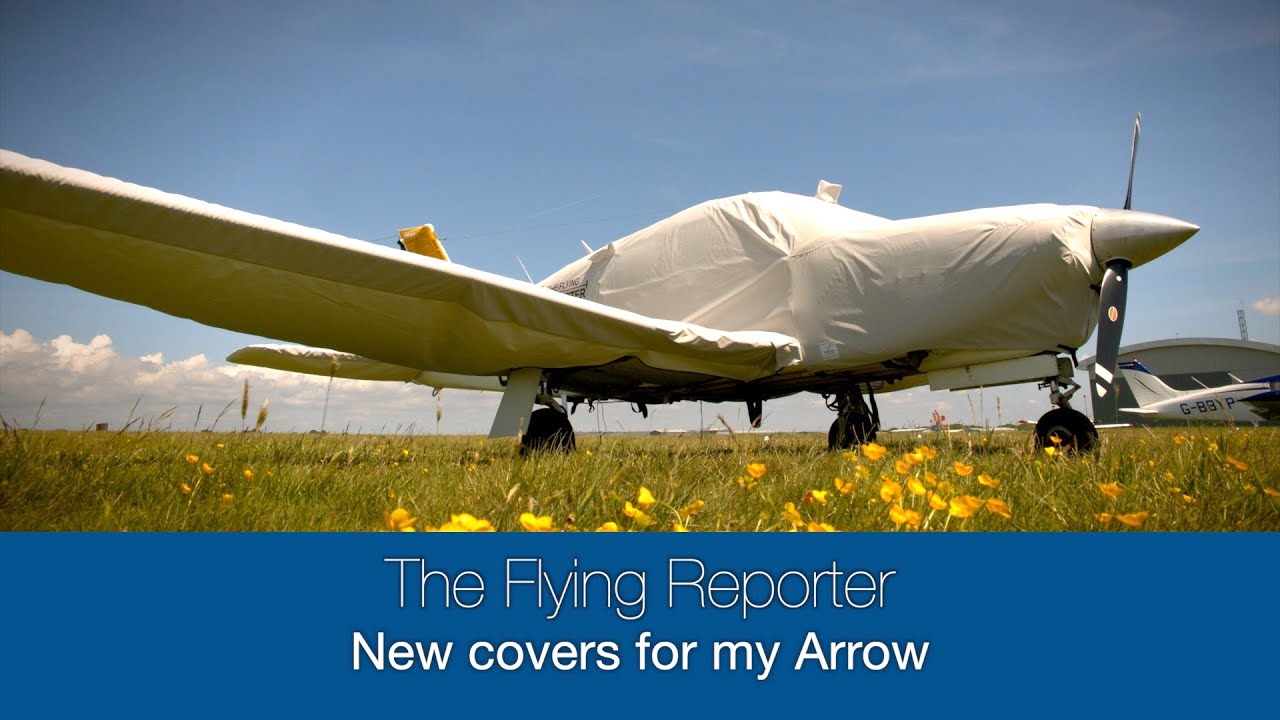 How aeroplane covers are fitted - The Flying Reporter - YouTube
