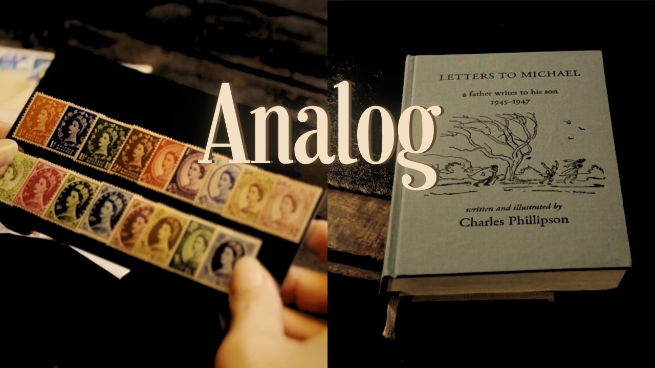 Back to Analog | Letters, Books & a Quiet Life in London - YouTube