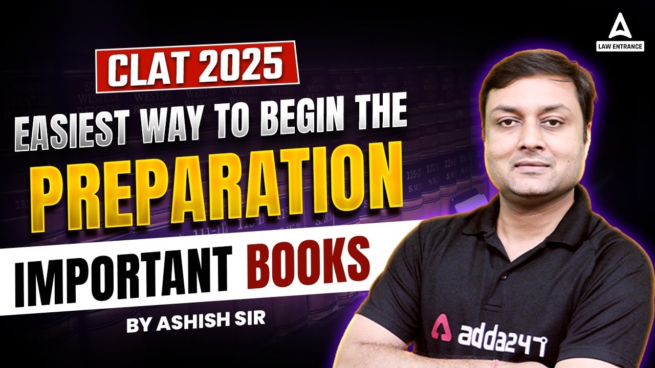 CLAT 2025 🔥🔥 Easiest Way to Begin The Preparation📢 important books📚 ...