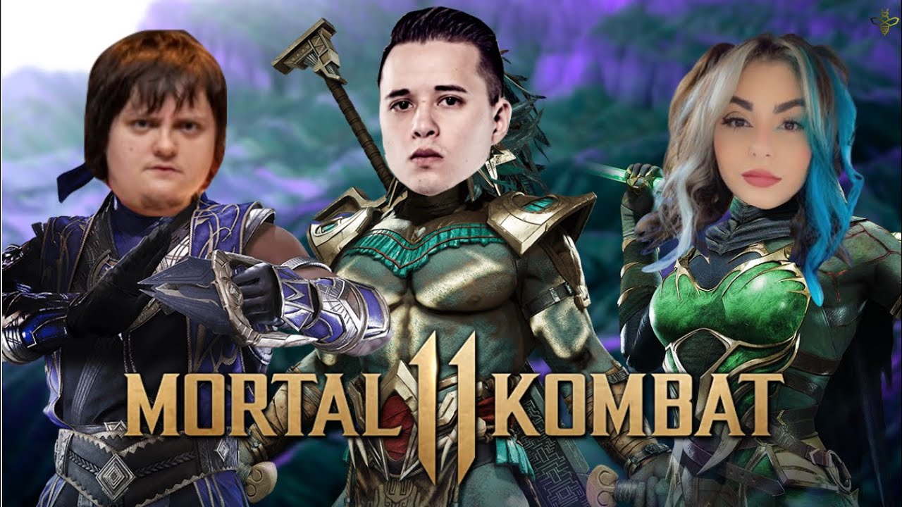 SWEATING With Kotal Kahn in Kombat League Against Baeleena and Tweedy ...