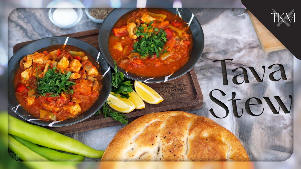 I cooked a TURKISH STEW in the beautiful NATURE | TKM - YouTube