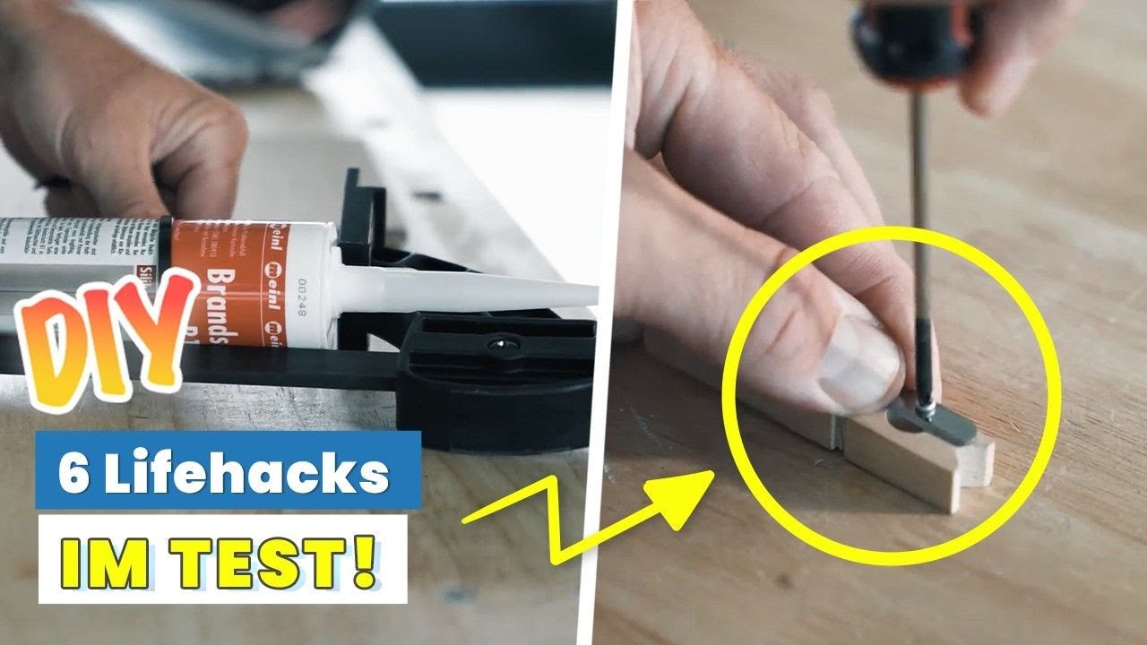 6 HANDWERKER-LIFEHACKS die DEIN LEBEN erleichtern? Tipps & Tricks von 5 ...