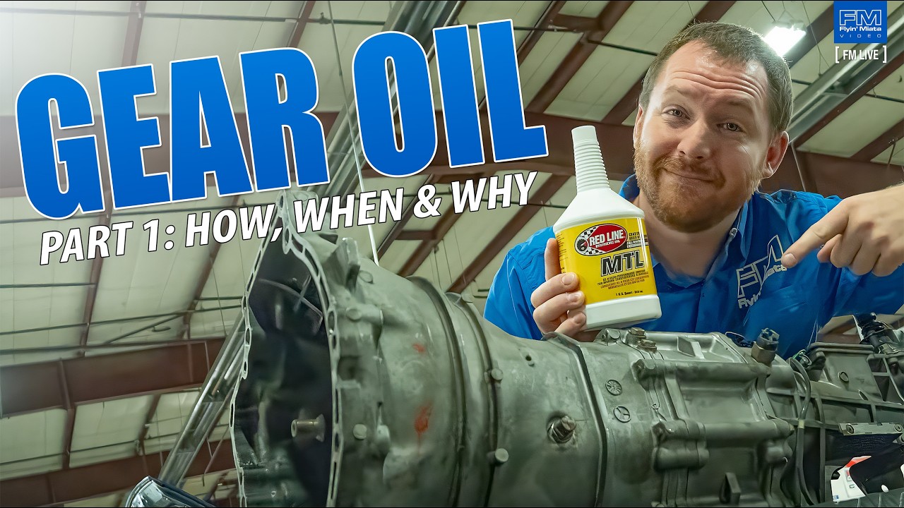 GEAR Oil 101: How, Why & When to change it. PART ONE - 4K w Mike Usrey ...