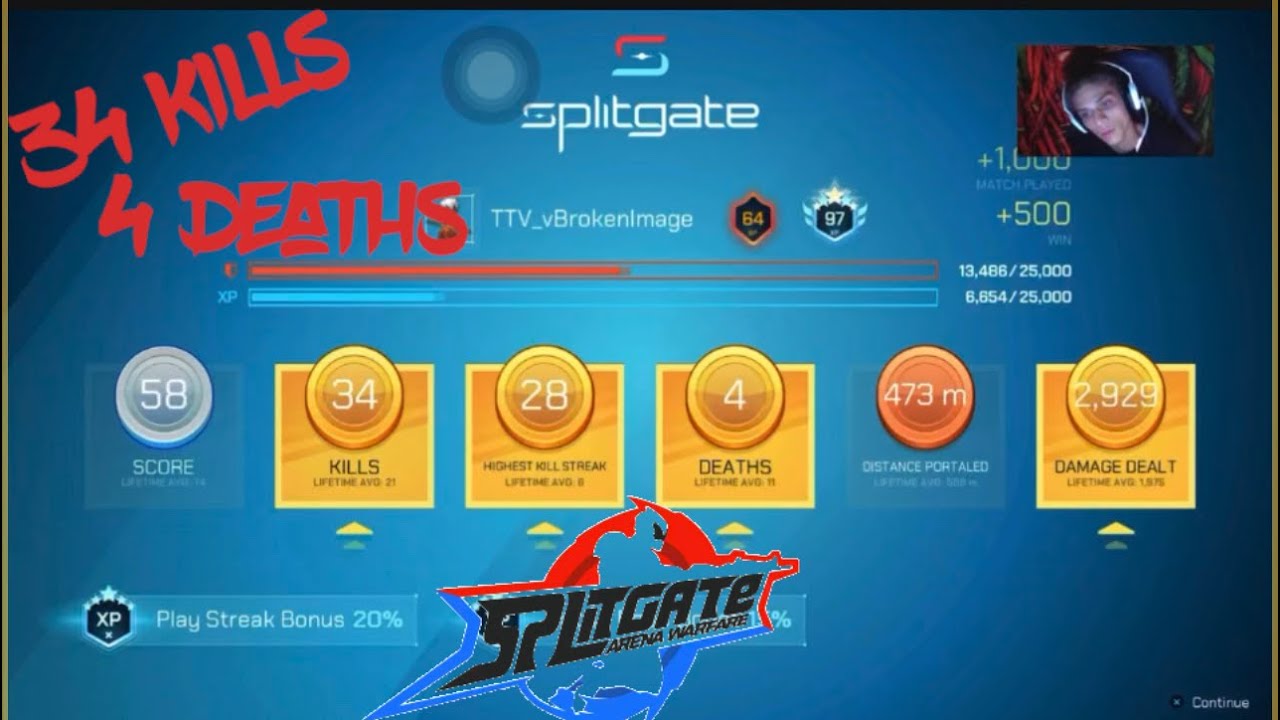 34-4 In 2v2 Splitgate Arena - YouTube