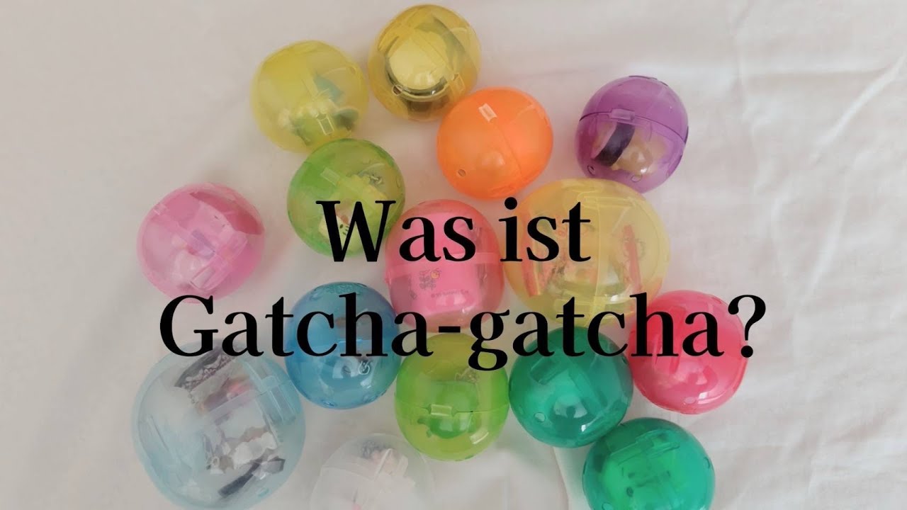 Gatcha-gatcha in Japan - YouTube