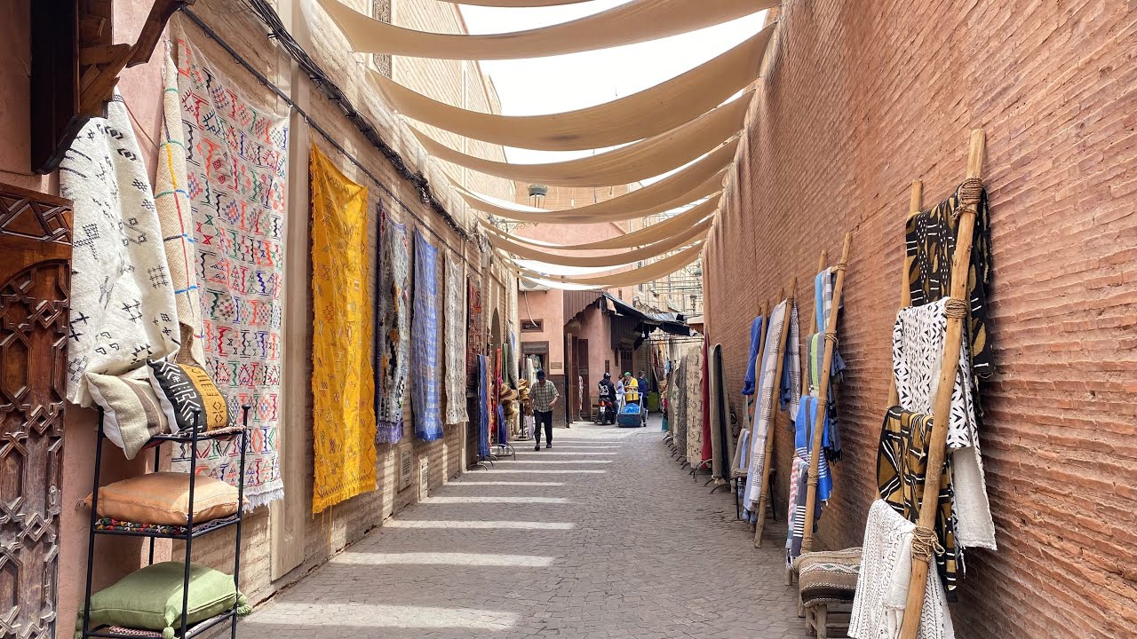 Marrakesh Medina, a vibrant and bustling “Red City” / Morocco Trip 2025 ...