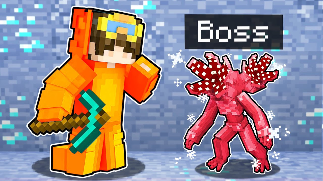 Playing Minecraft as ALL HELPFUL Secret Bosses Mobs! - YouTube