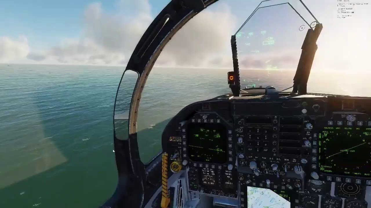 DCS F18 Case2 Recovery - YouTube