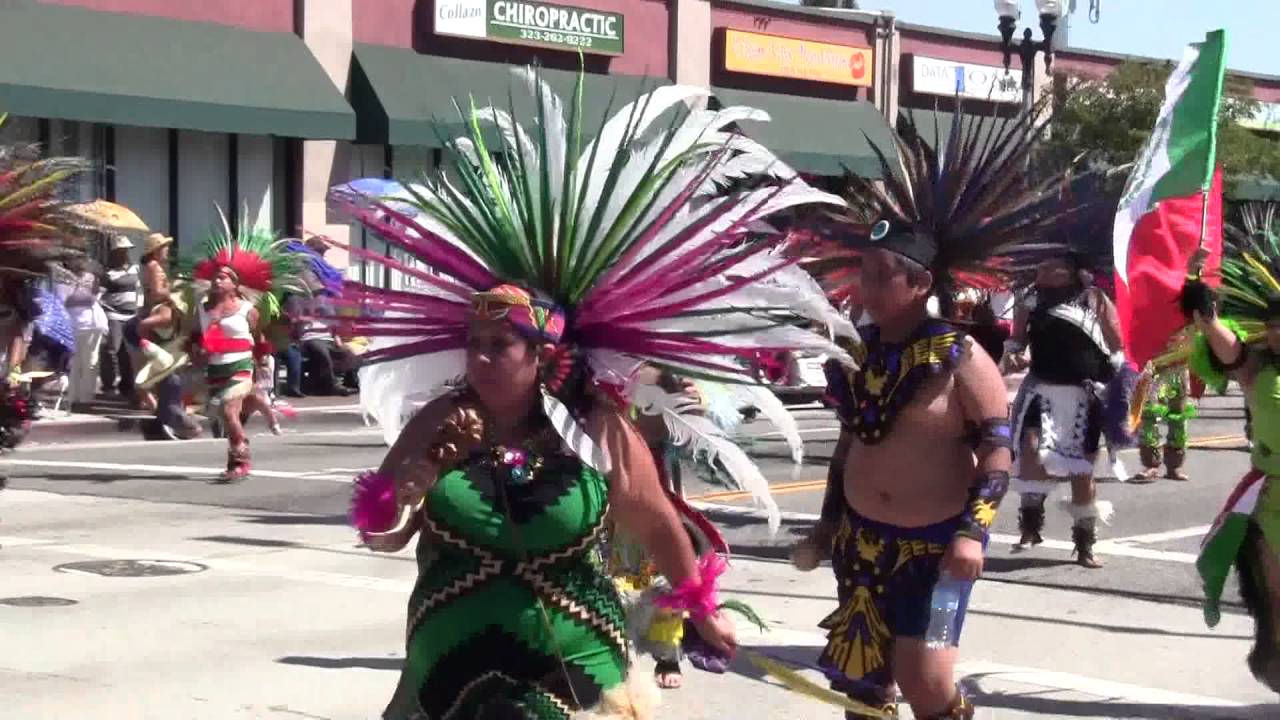 Native American Tribes celebrate Mexican Independence Day - YouTube