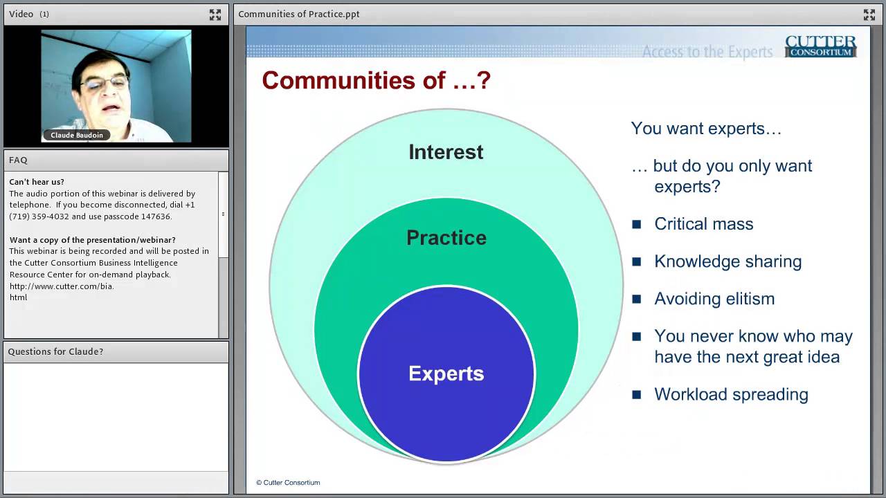 Creating and Governing Communities of Practice - YouTube
