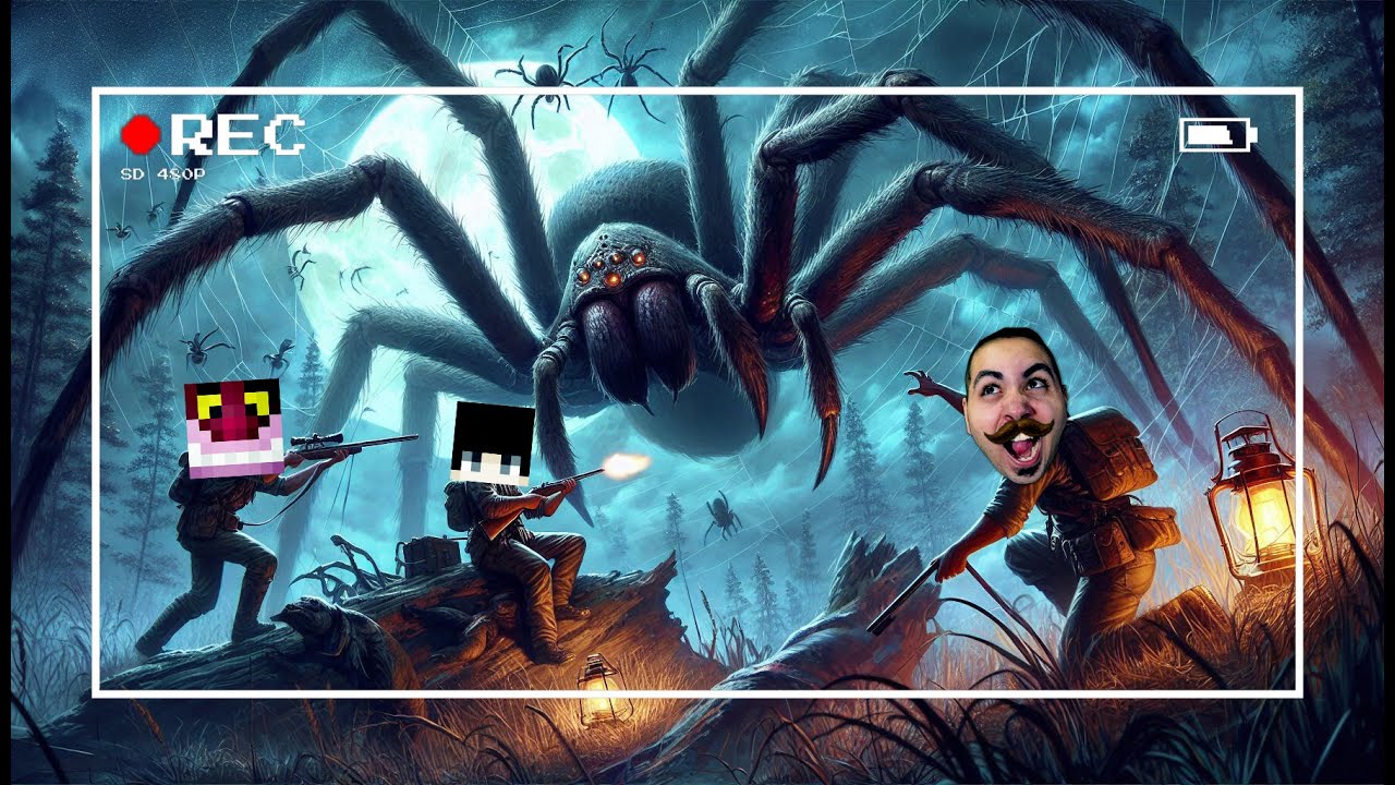 CACCIO LA REGINA RAGNO CON I MIEI AMICI IN LIVE!! - YouTube