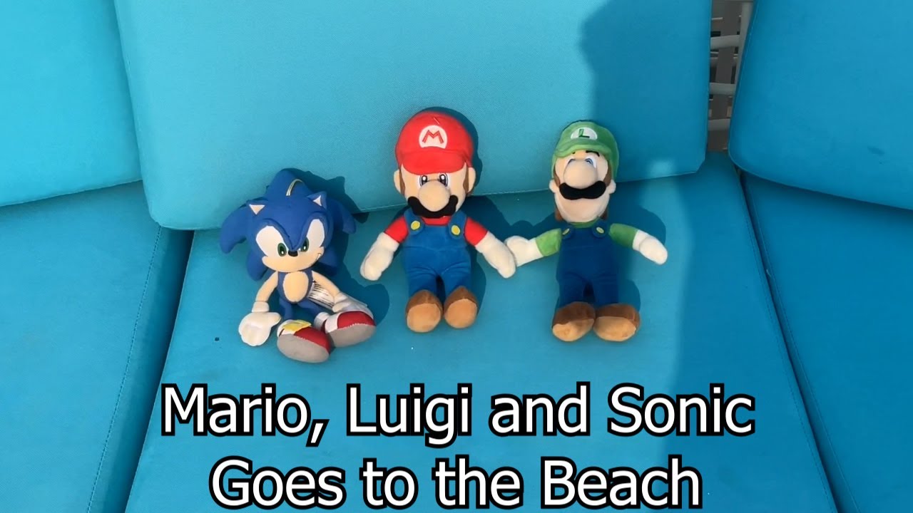 Mario, Luigi and Sonic Goes to the Beach - YouTube