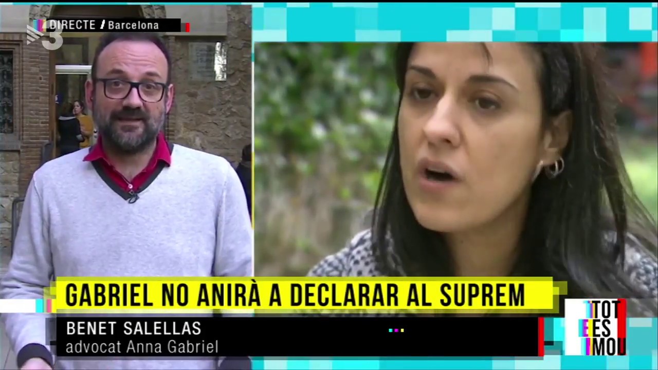 (CA) Les raons d'Anna Gabriel per no tornar de Suïssa - YouTube