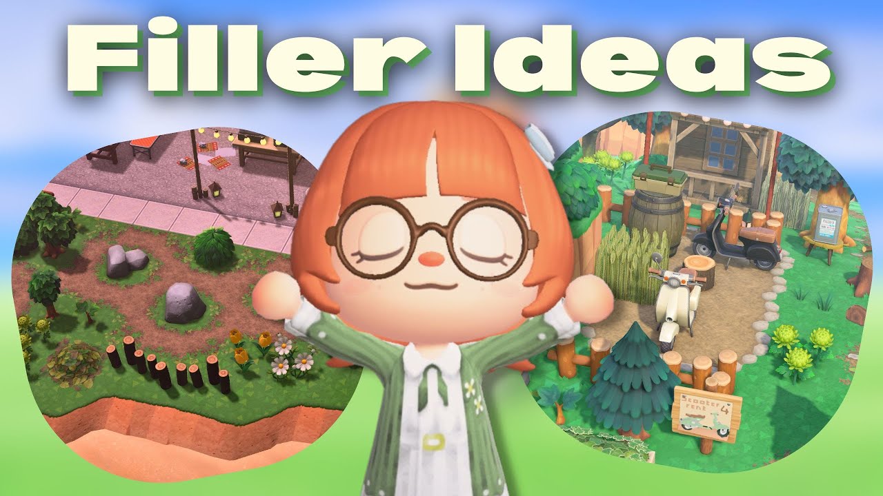 NEW Space Filler Ideas for ACNH - YouTube