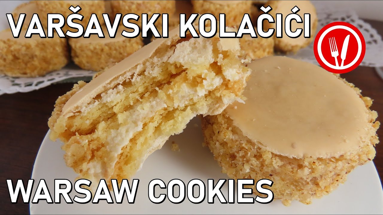 VARŠAVSKI KOLAČIĆI🔹WARSAW COOKIES - YouTube