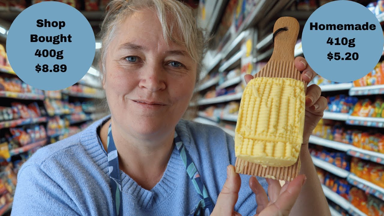 Butter Is So Expensive! So I Made My Own | Was It Cheaper? - YouTube