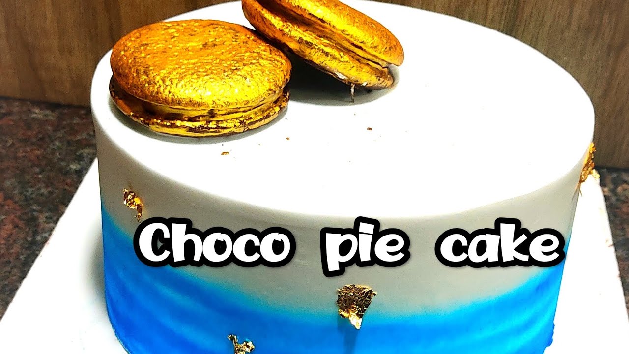 choco pie cake/how to make cake/Tutorial/sg cakeman - YouTube