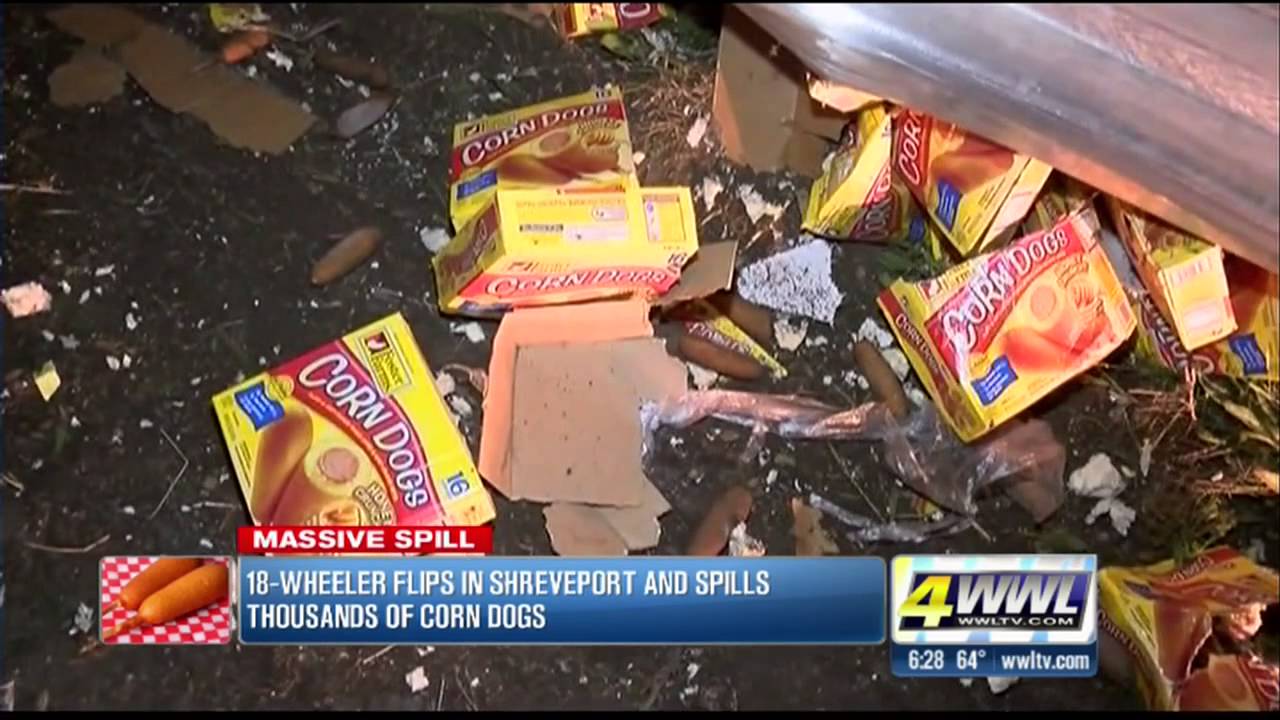 Massive Corn Dog Spill Shuts Down Interstate in Louisiana | Ridiculous ...