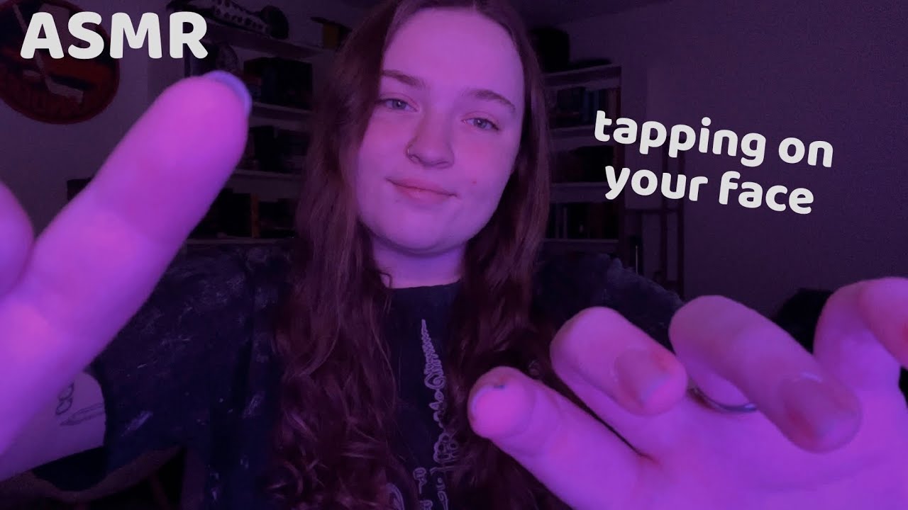 ASMR Personal Attention Tapping on Your Face - YouTube