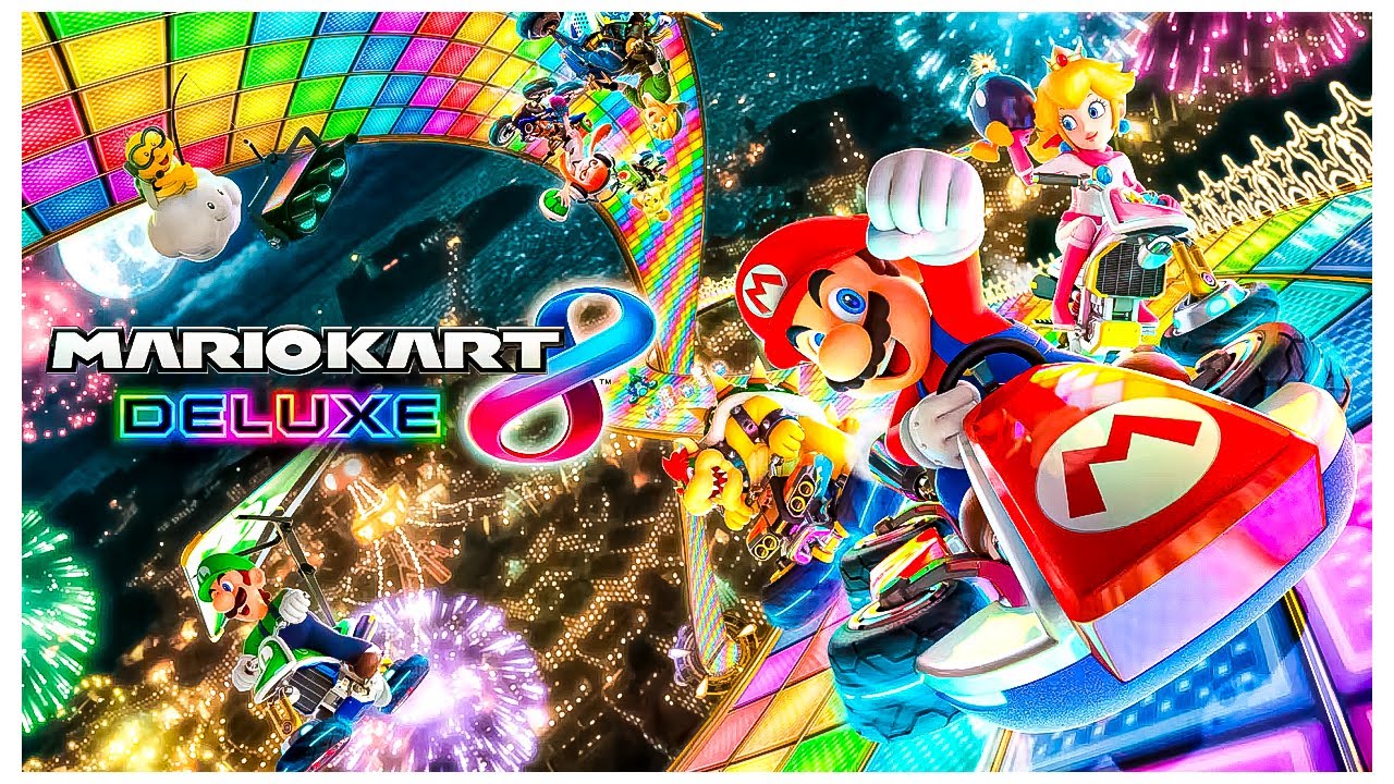 Demuxa jogando MARIO KART 8 Deluxe #2 - YouTube