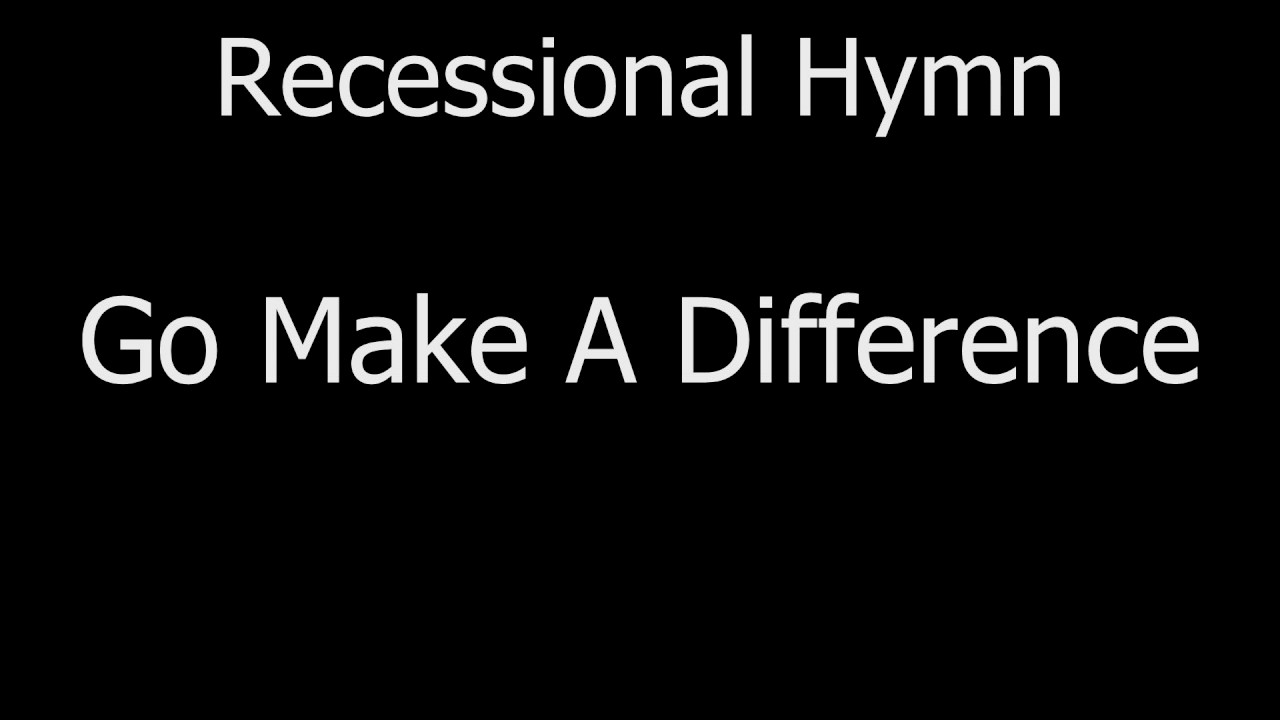 Go Make A Difference 19Feb2017 - YouTube